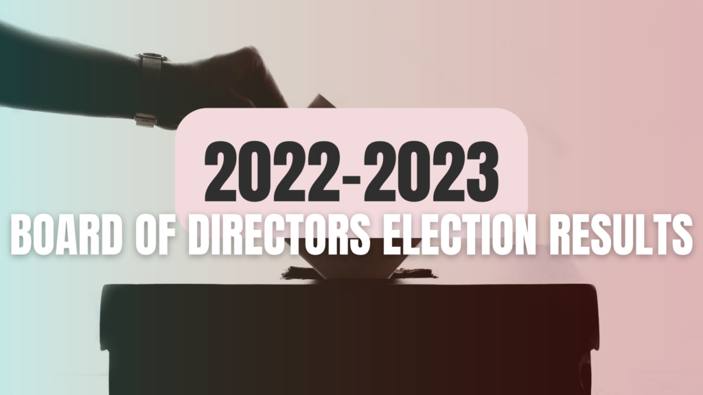 AIWA 2022-2023 Board of Directors Election Results - AIWA